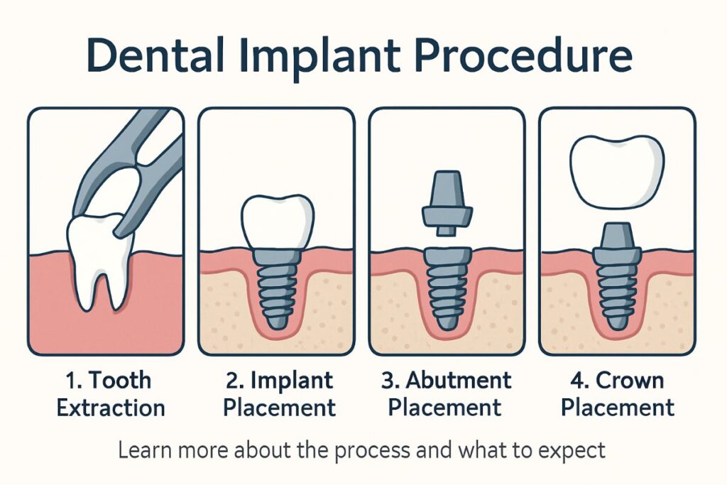 Step By Step Dental Implant Procedure: What To Expect | Sedation & Implant Dentistry